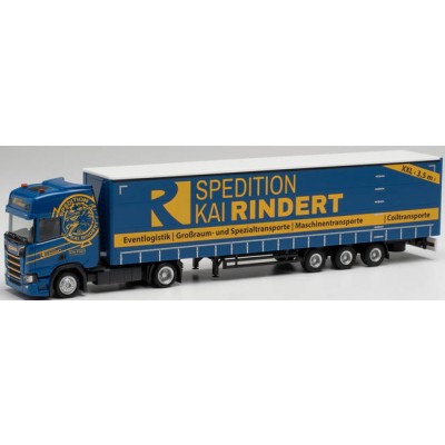 Scania CR20 HD Euro-Jumbogardinenplane-Sattelzug Spedition Kai Rindert ...